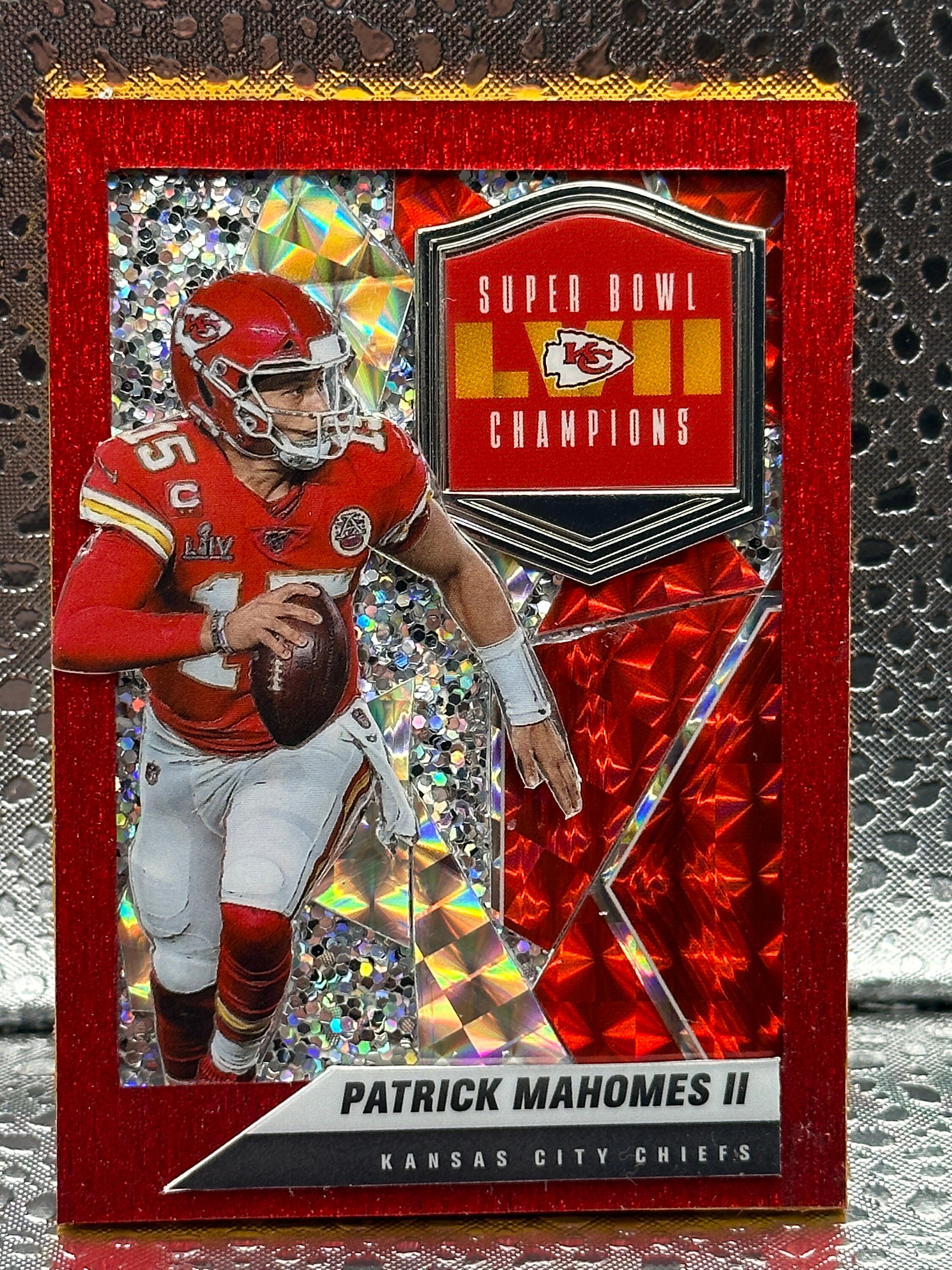 PATRICK MAHOMES Custom Art Pin Card Kansas City Chiefs Super Bowl ...