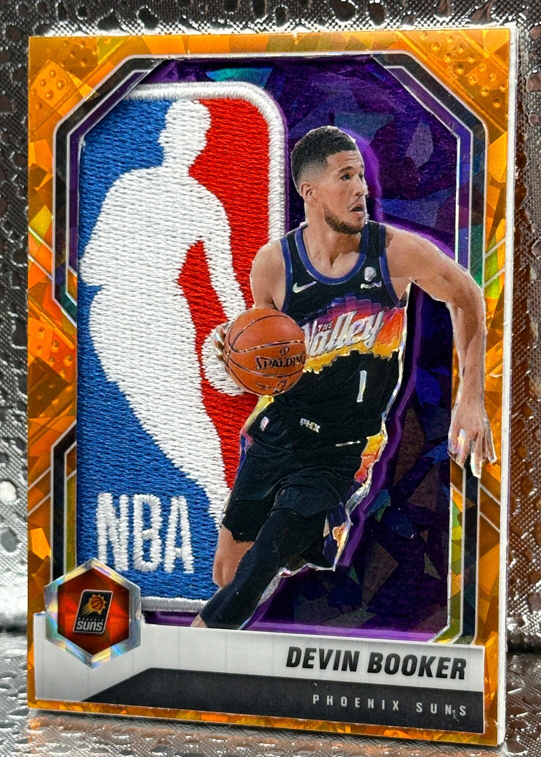 DEVIN BOOKER Custom Art Patch Card Phoenix Suns NBA Display Collectible ...