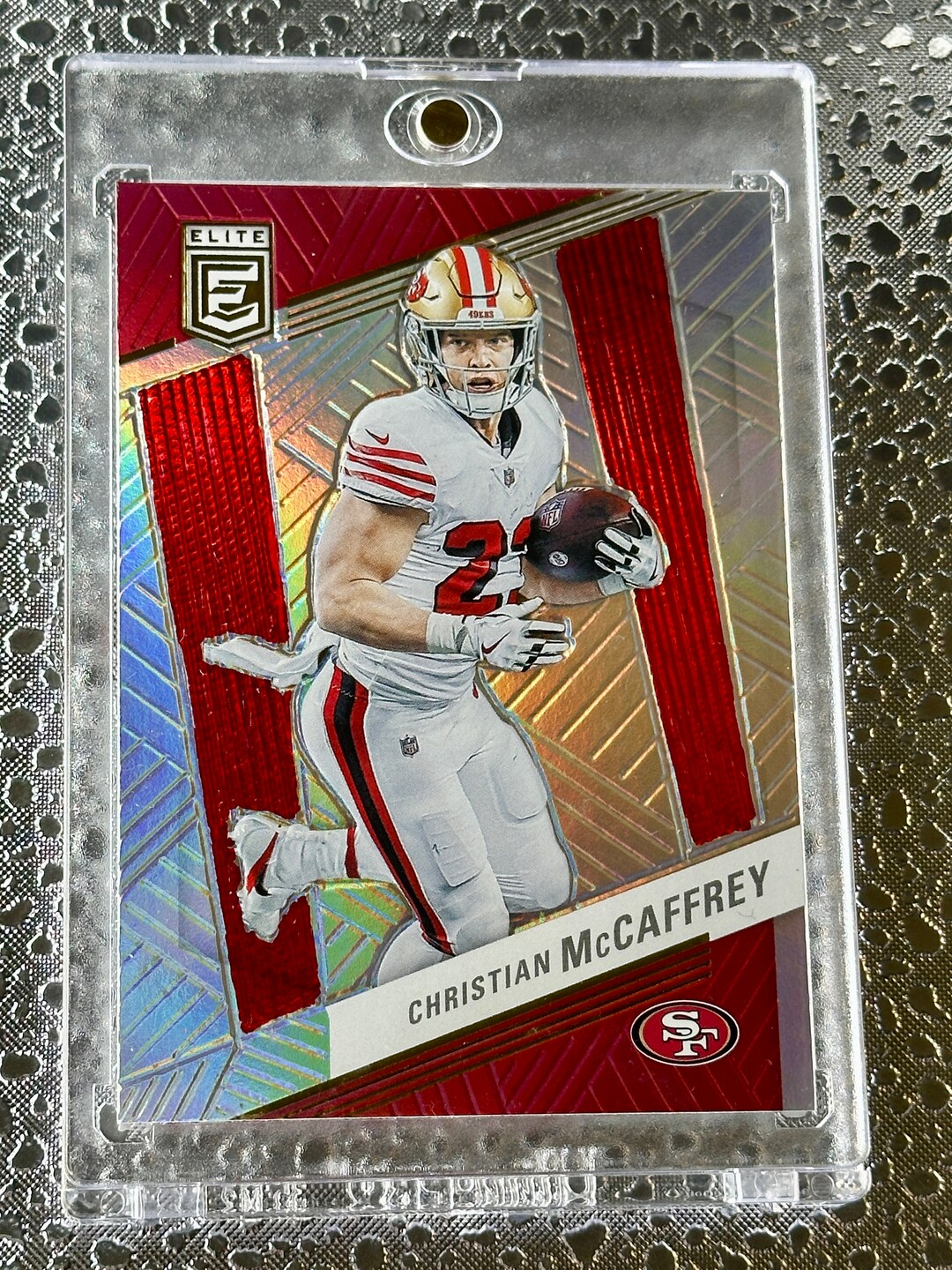 CHRISTIAN Mccaffrey Custom Art Card San Francisco 49er's Display ...