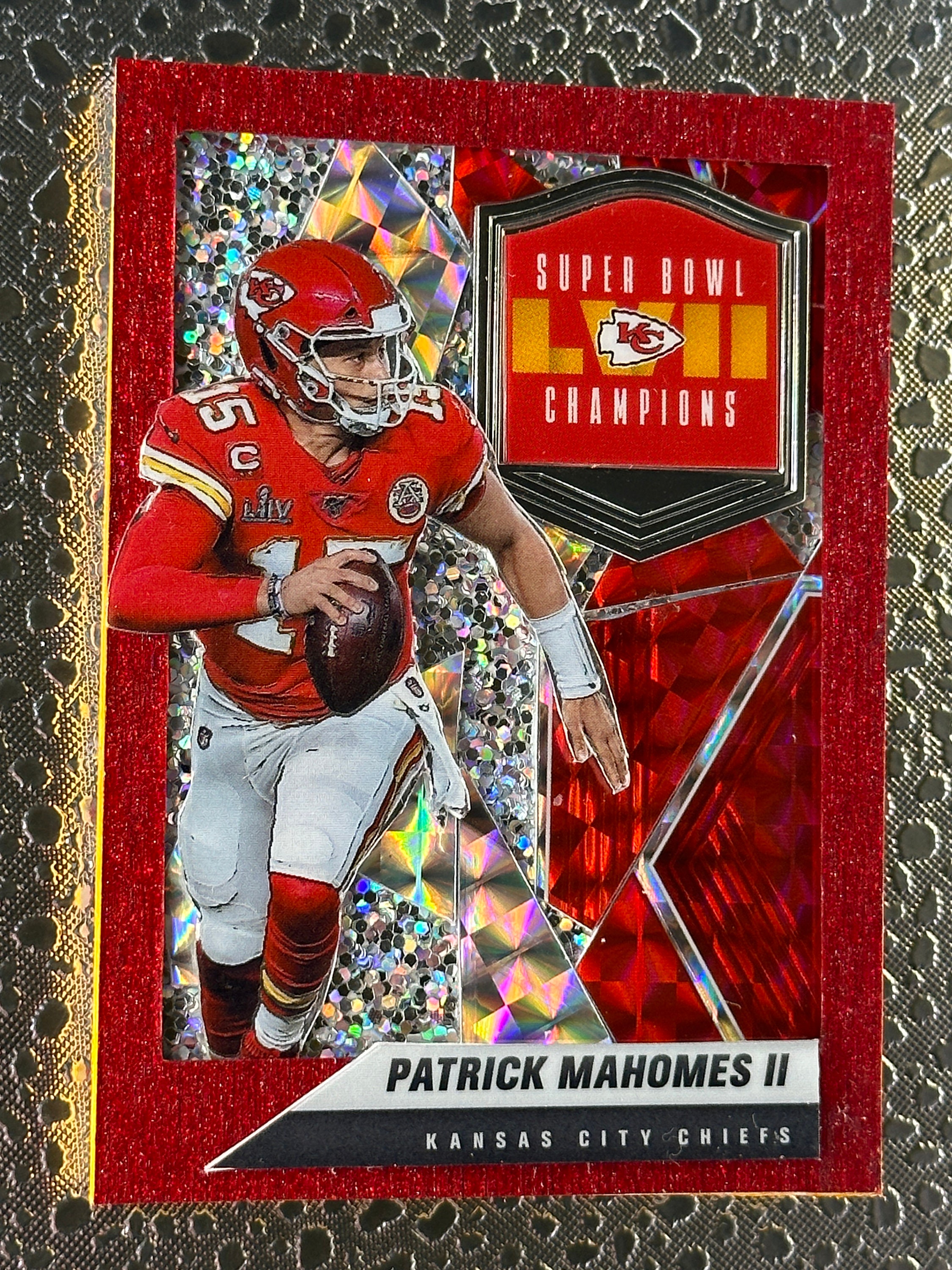 PATRICK MAHOMES Custom Art Pin Card Kansas City Chiefs Super Bowl ...