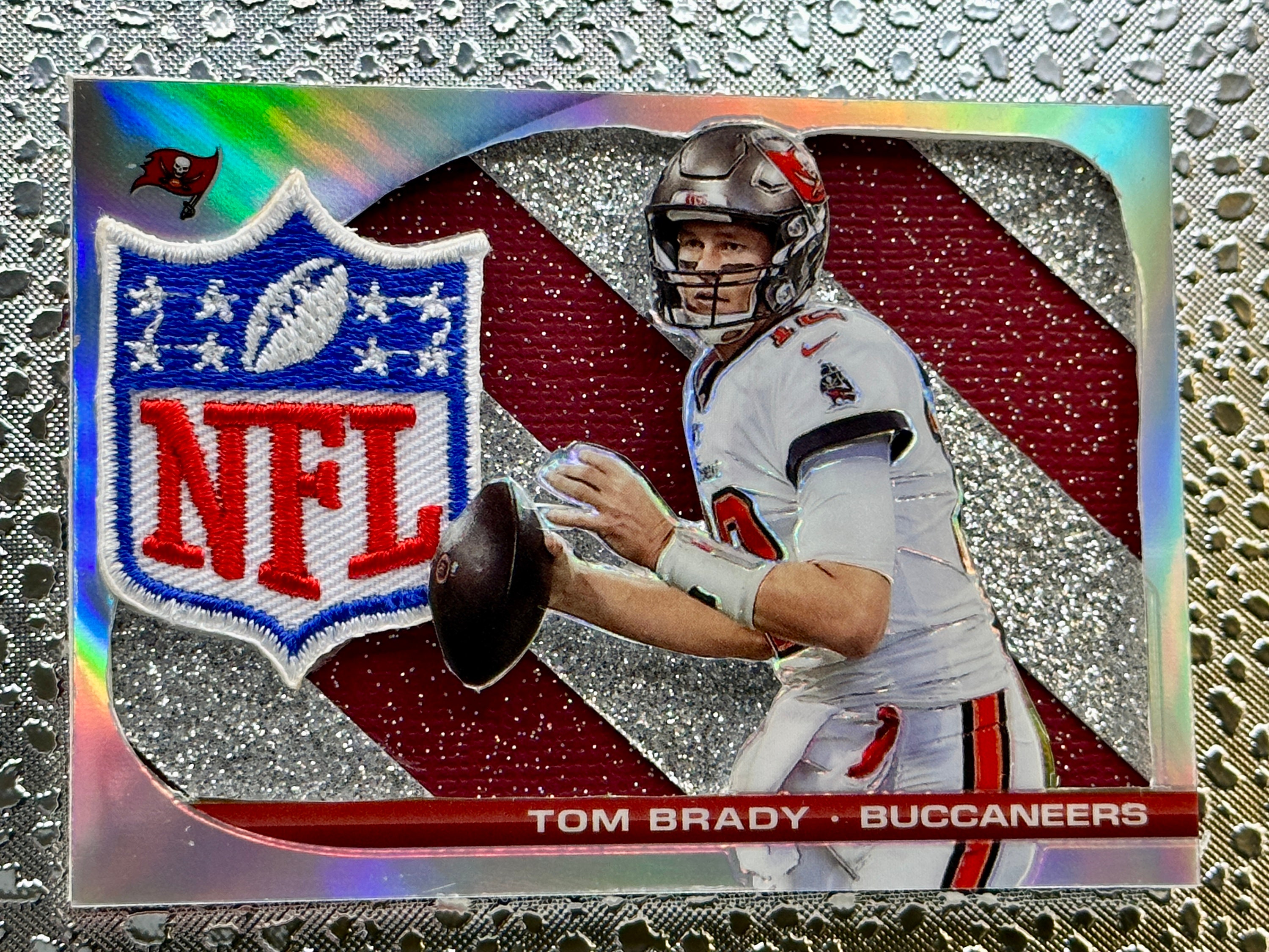 TOM BRADY Custom Art Patch Card Tampa Bay Buccaneers - Etsy