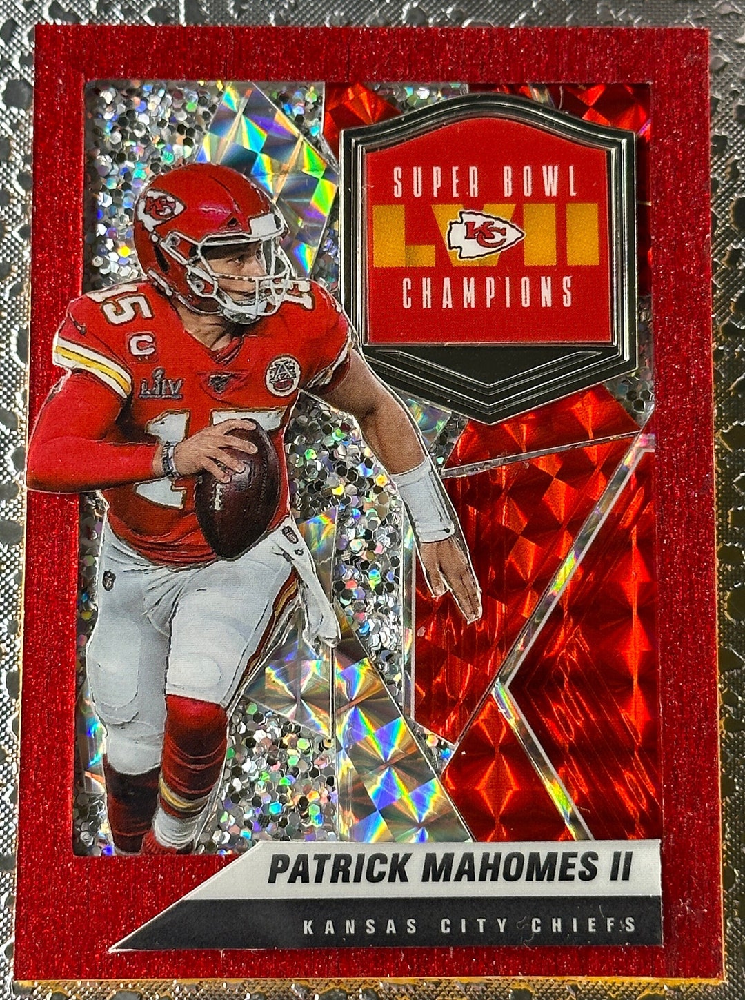PATRICK MAHOMES Custom Art Pin Card Kansas City Chiefs Super Bowl ...