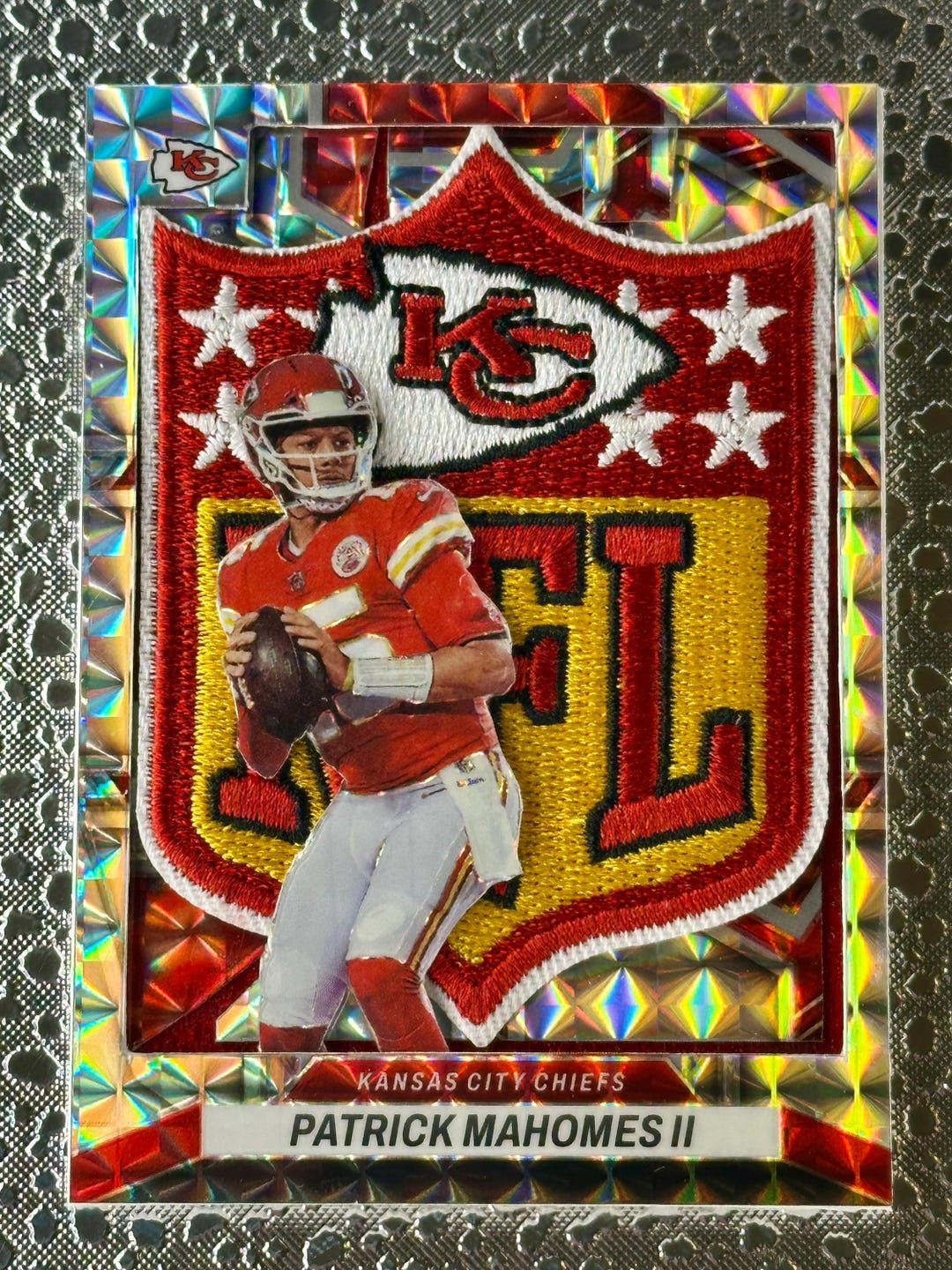 PATRICK MAHOMES Custom Art Patch Card Kansas City Chiefs Super Bowl ...