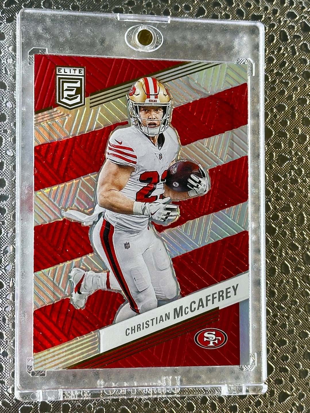 CHRISTIAN Mccaffrey Custom Art Card San Francisco 49er's Display ...