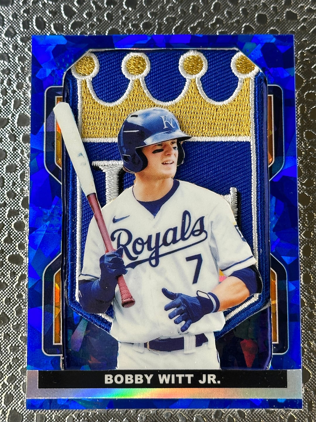 BOBBY WITT JR. Custom Art Patch Card Kansas City Royals - Etsy