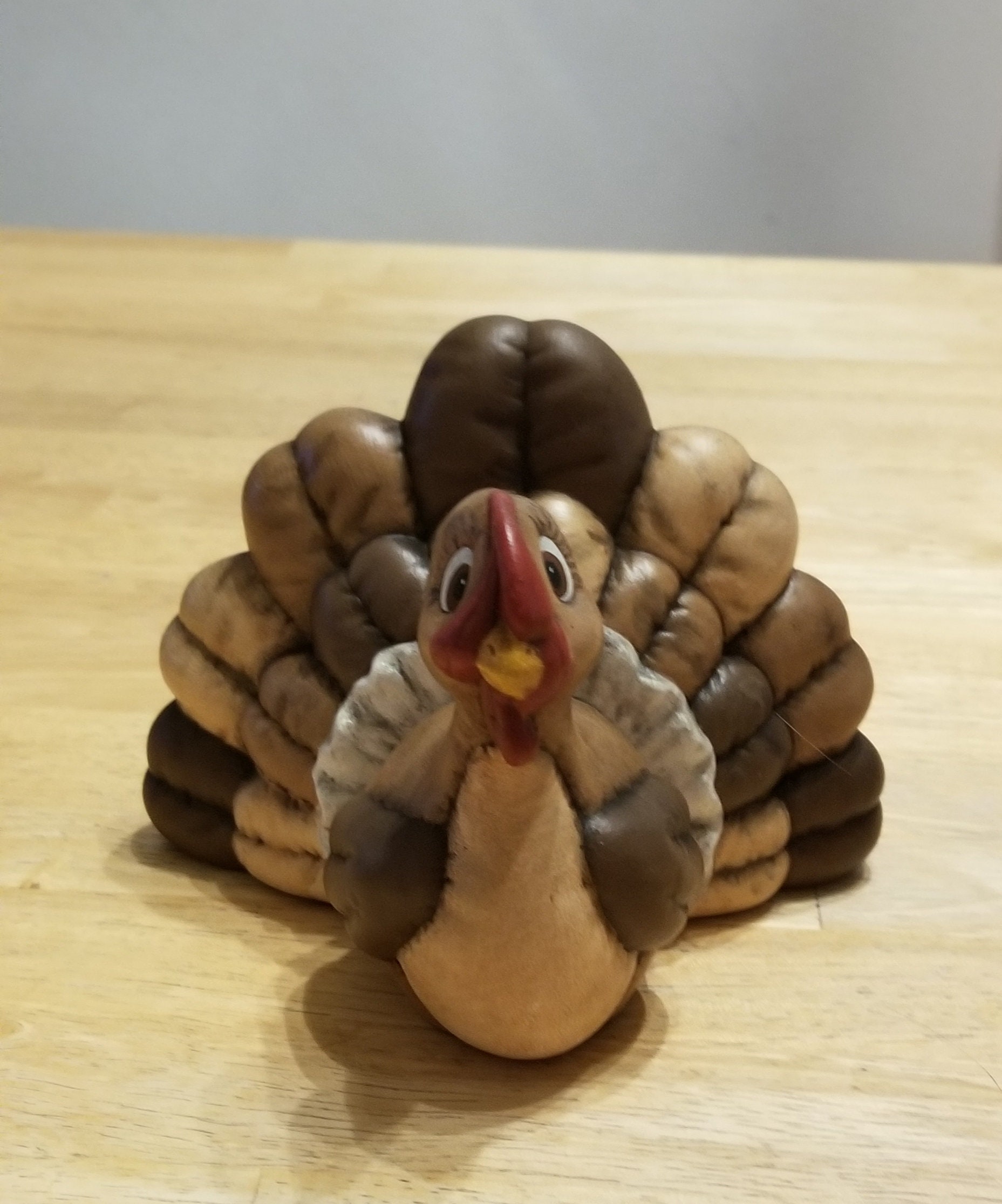 Ceramic Turkey Centerpiece - Etsy