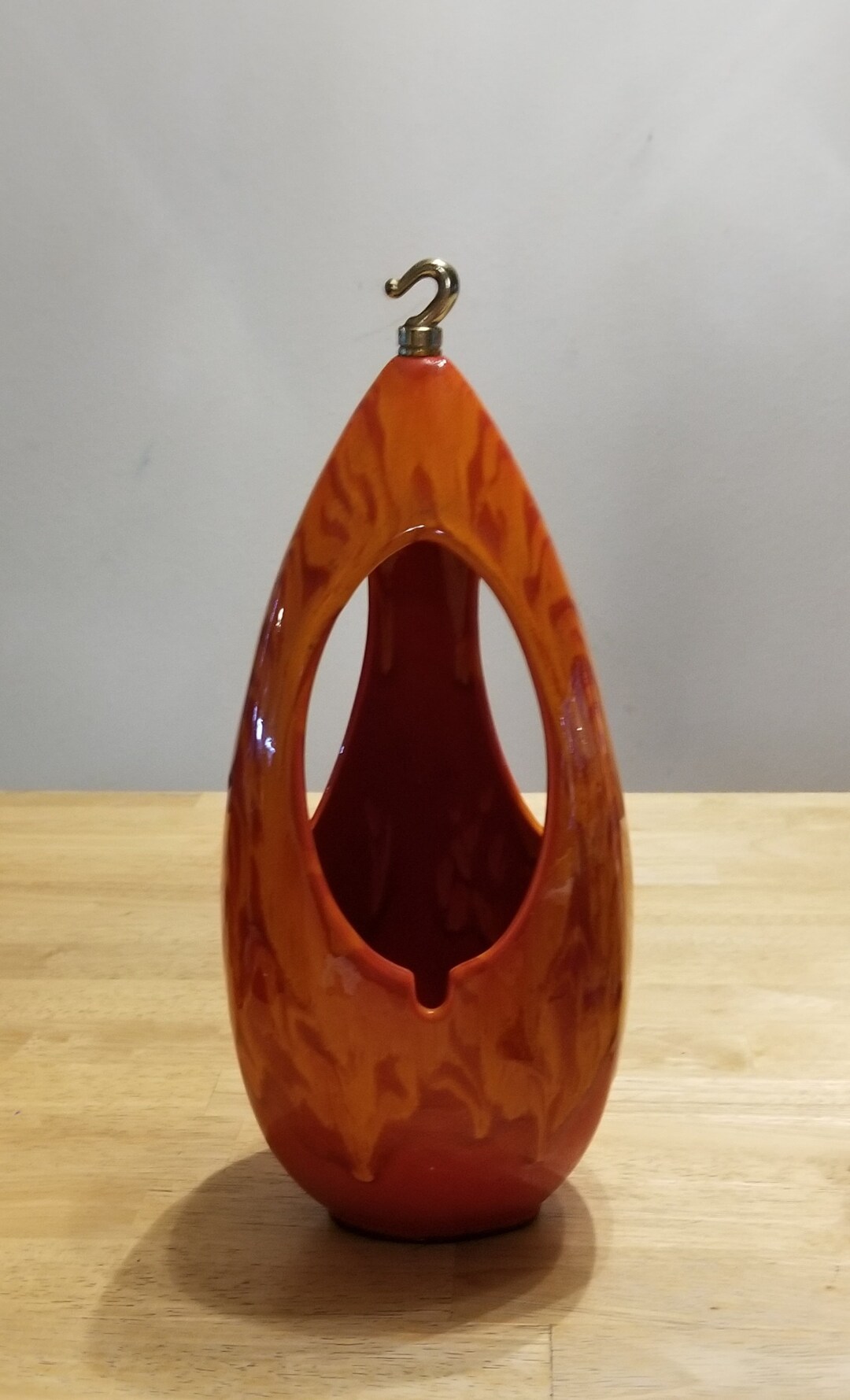 Vintage Ceramic Hanging Ashtray - Etsy