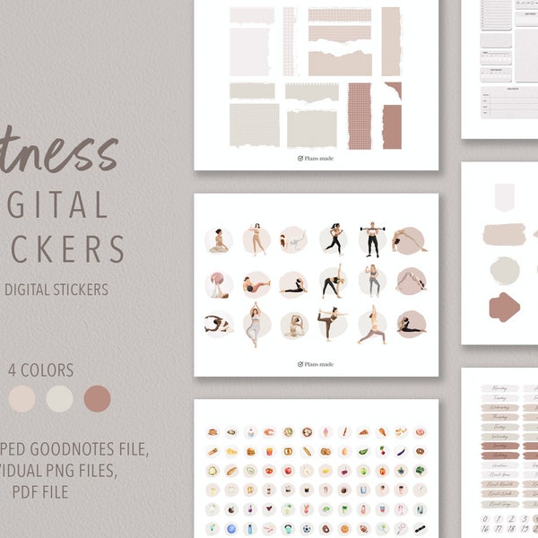 Neutral Stickers - Etsy