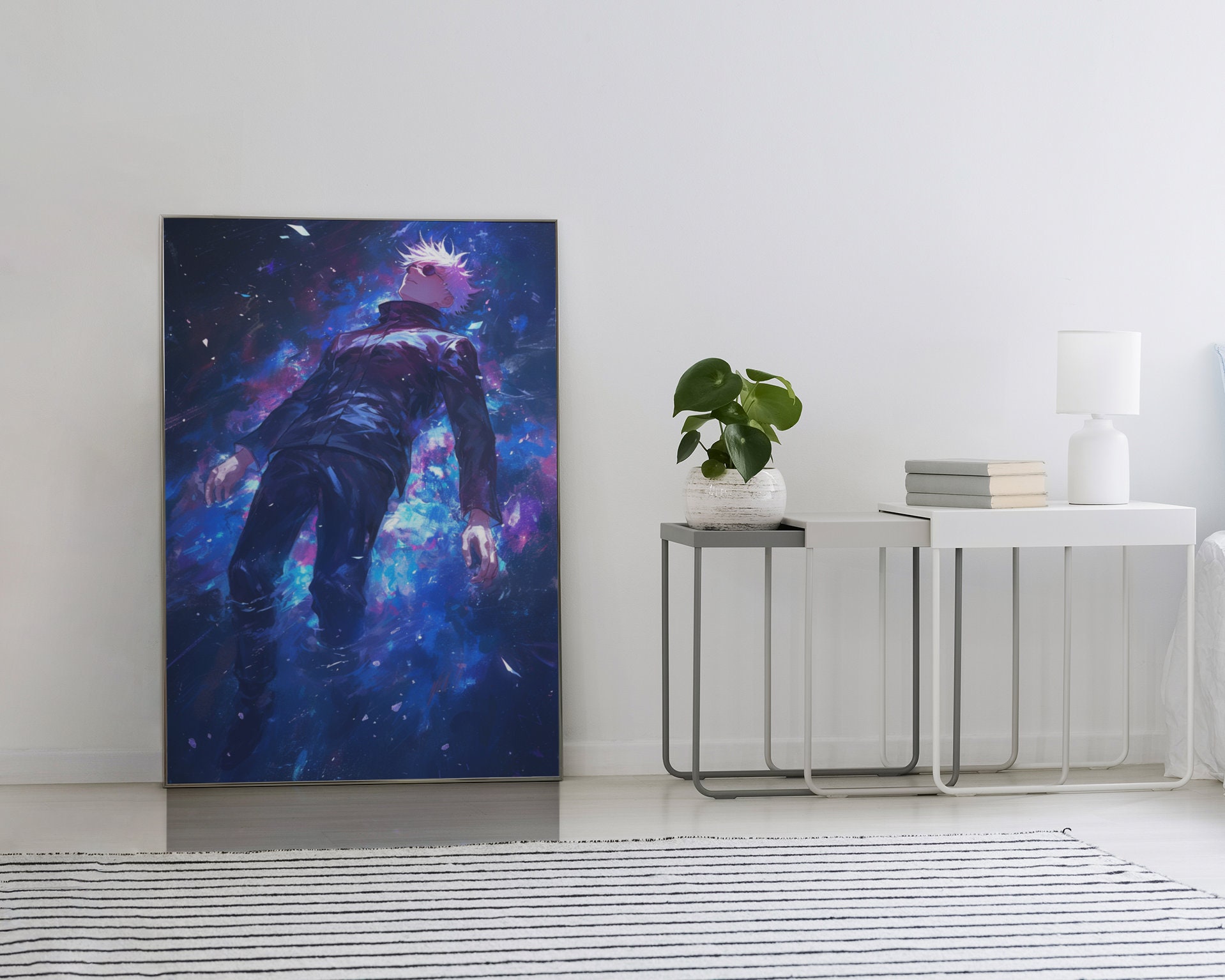 Anime Poster Gojo Satoru Jujutsu Kaisen Sorcerer in Space Unique ...