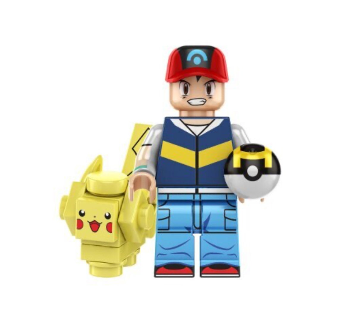Pokemon Inspired Block Figures Pokemon Mini Collectible Figures Choose ...