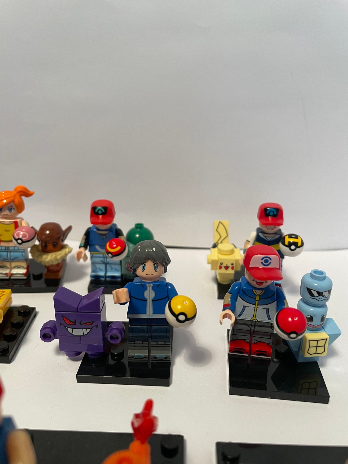 Pokemon Inspired Block Figures Pokemon Mini Collectible Figures Choose ...
