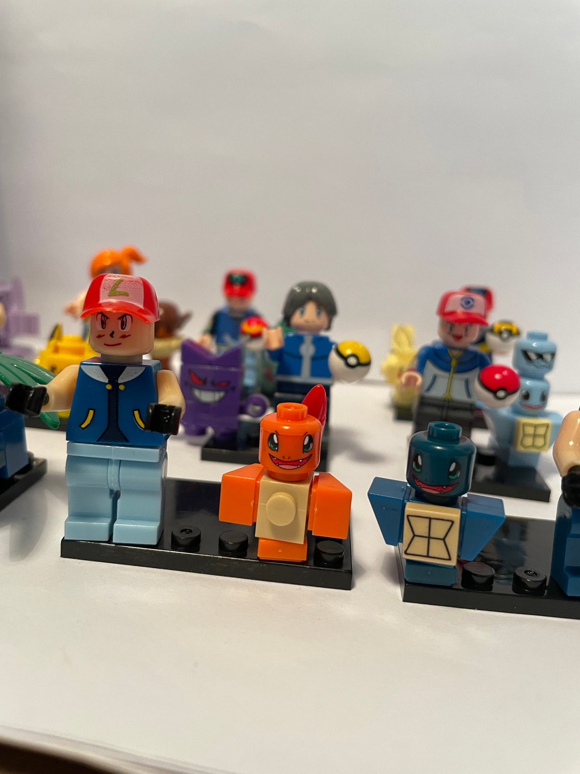 Pokemon Inspired Block Figures Pokemon Mini Collectible Figures Choose ...