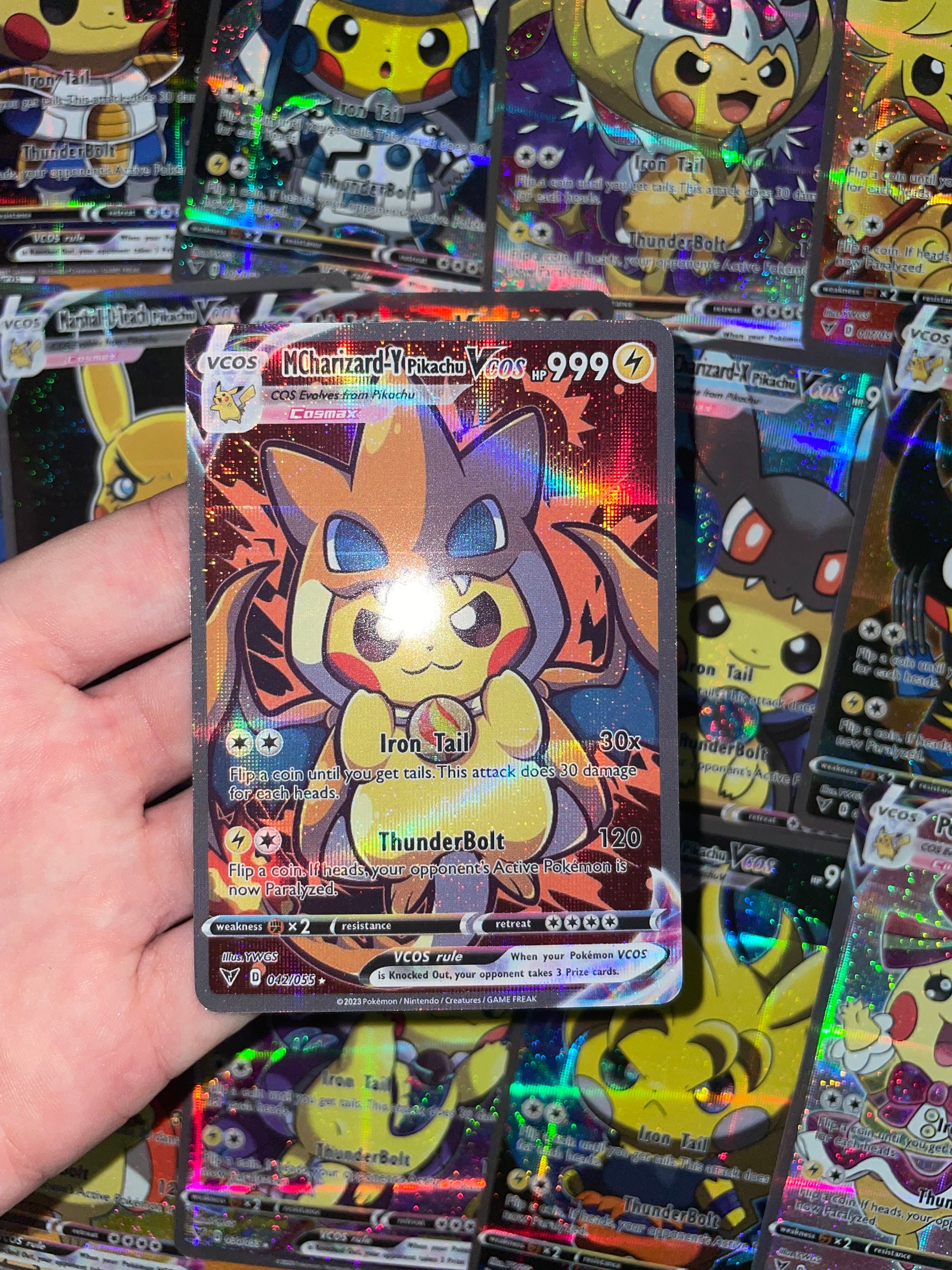 Pokemon Pikachu Cosplay Cards 50 Unique Designs Featuring Pikachu in ...