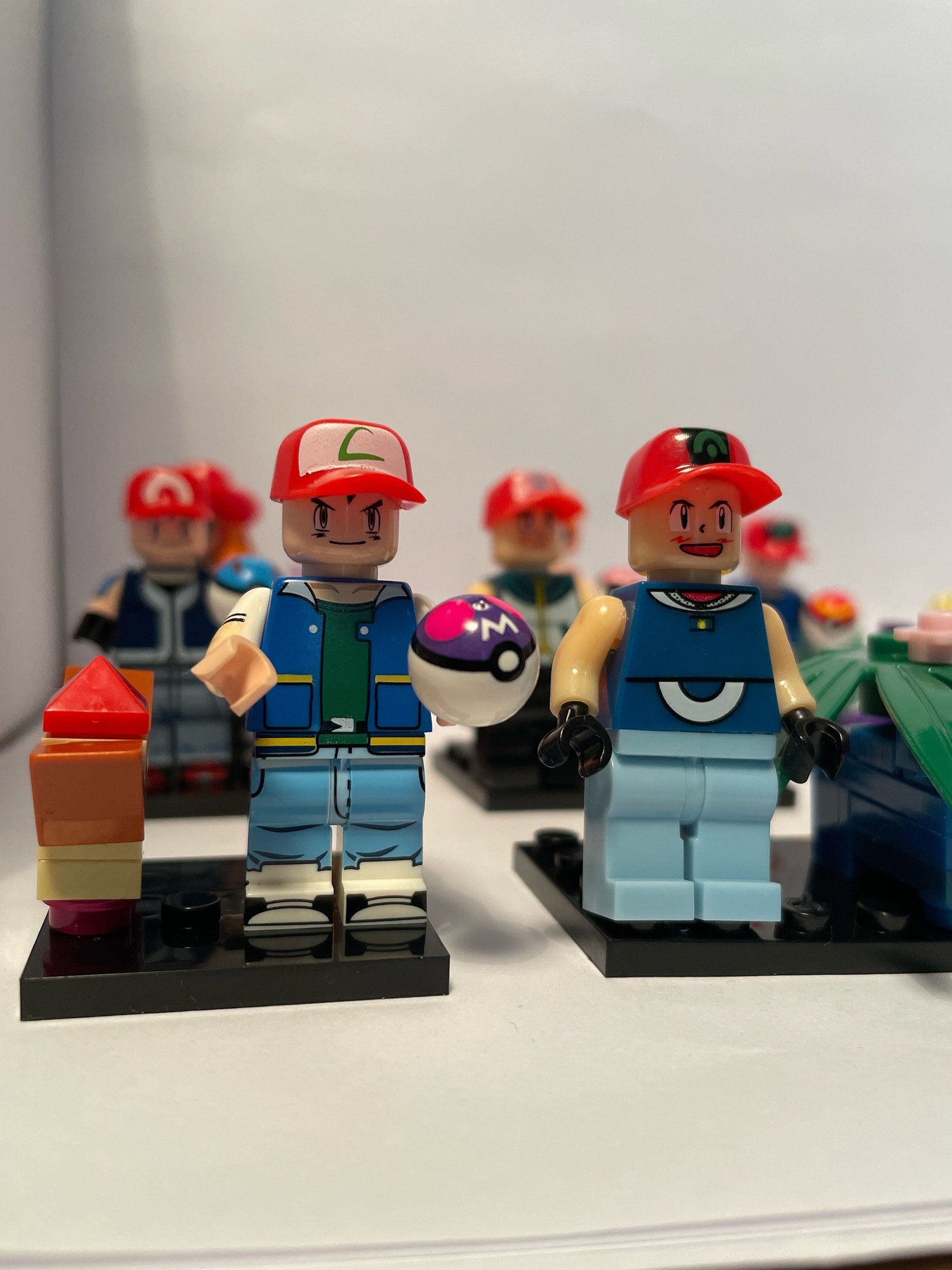 Pokemon Inspired Block Figures Pokemon Mini Collectible Figures Choose ...