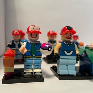 Pokemon Inspired Block Figures Pokemon Mini Collectible Figures Choose ...