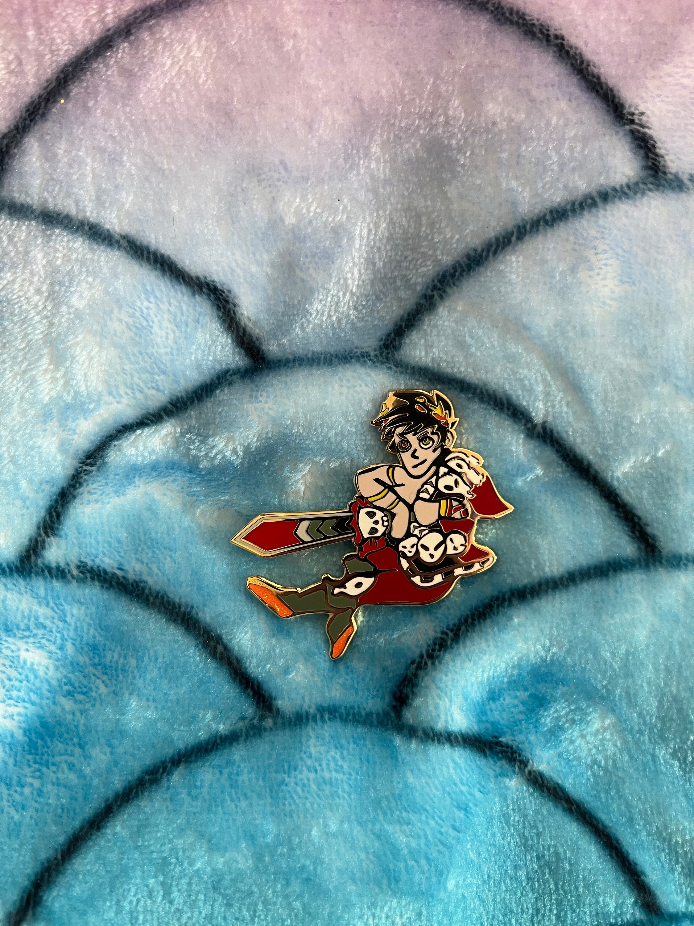In the Styx - Zagreus in Tartarus Pin - UNOFFICIAL Hades Pin - Etsy