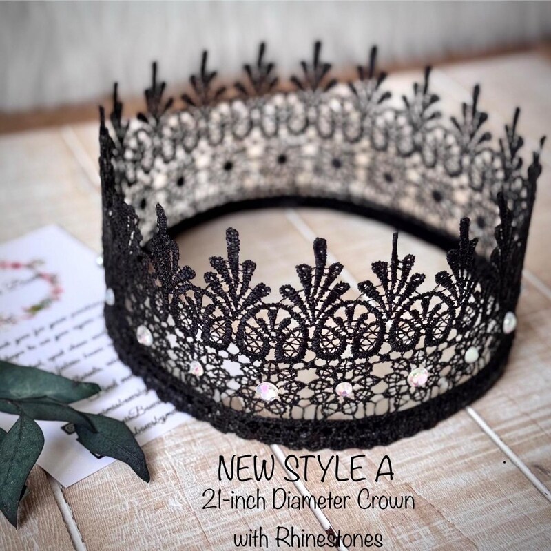 Black Crown - Etsy
