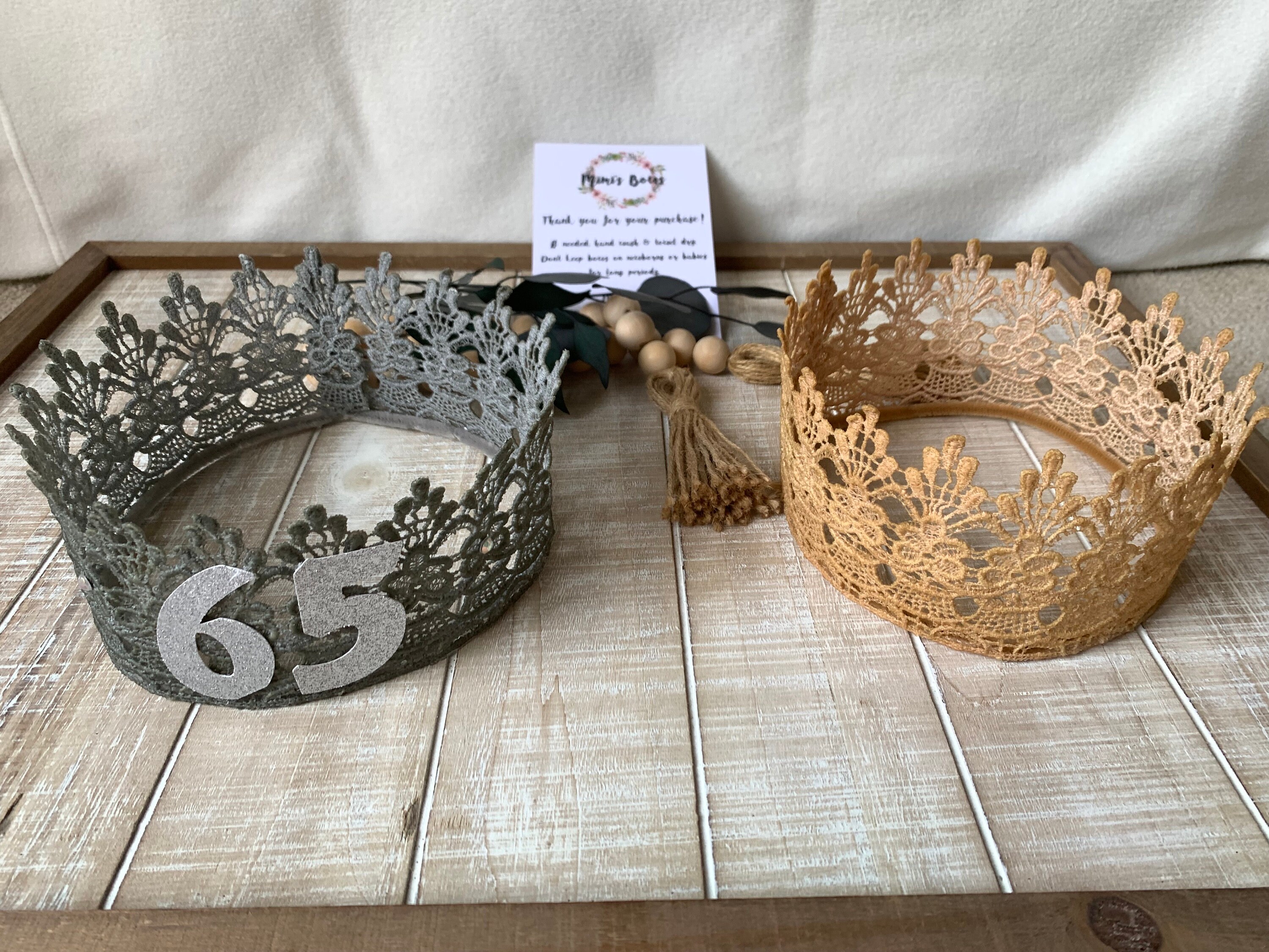 Crowns, Adult Crowns, Bachelor/ Bachelorette Crowns, Lace Crowns ...
