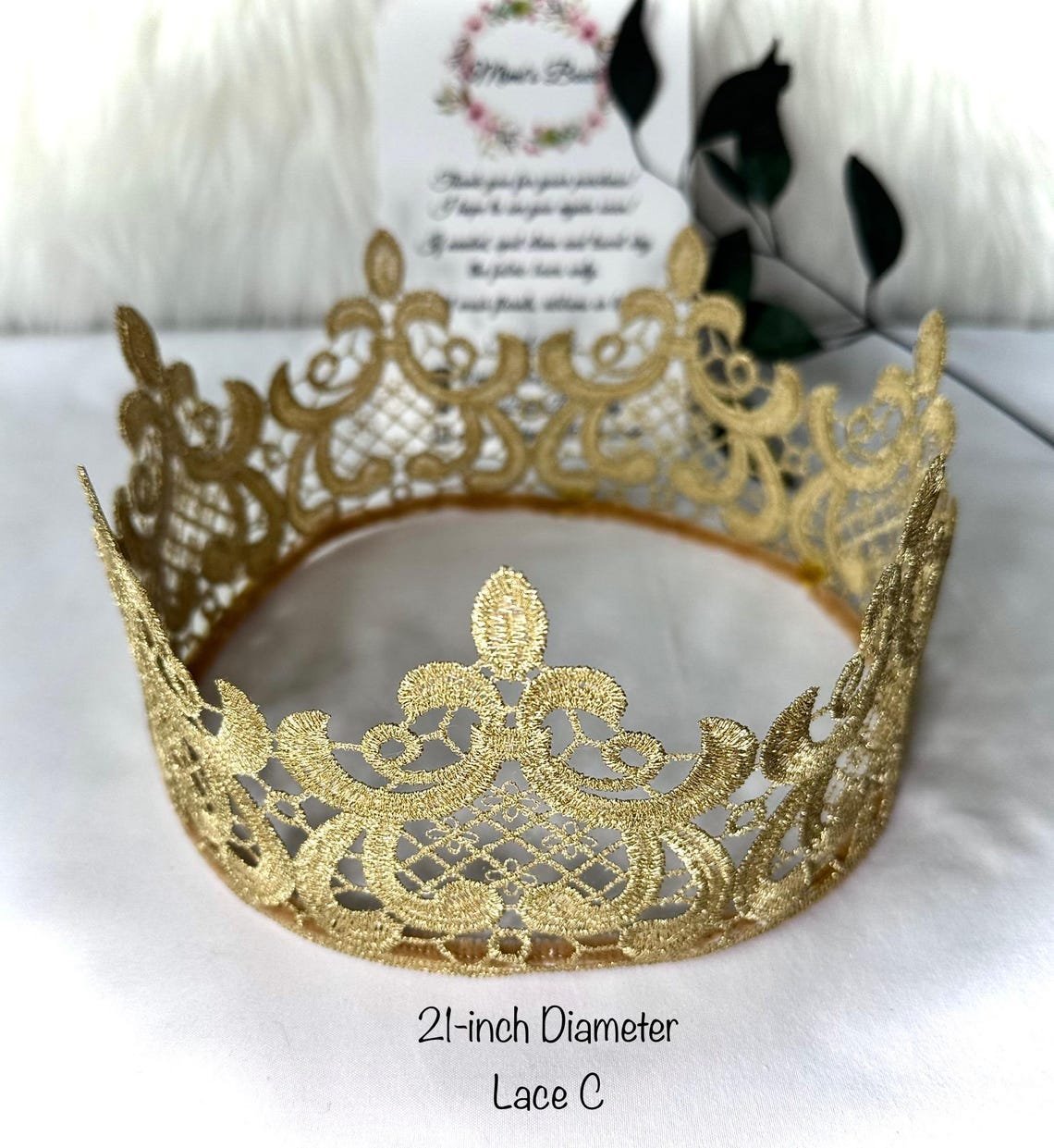 Gold Crown, Birthday Crown, Cake Smash Crown, Mini Crown, First ...