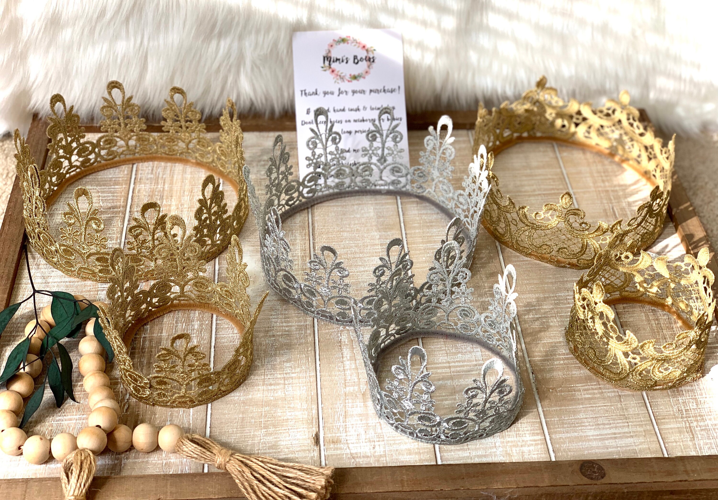 Crowns, Adult Crowns, Bachelor/ Bachelorette Crowns, Lace Crowns ...
