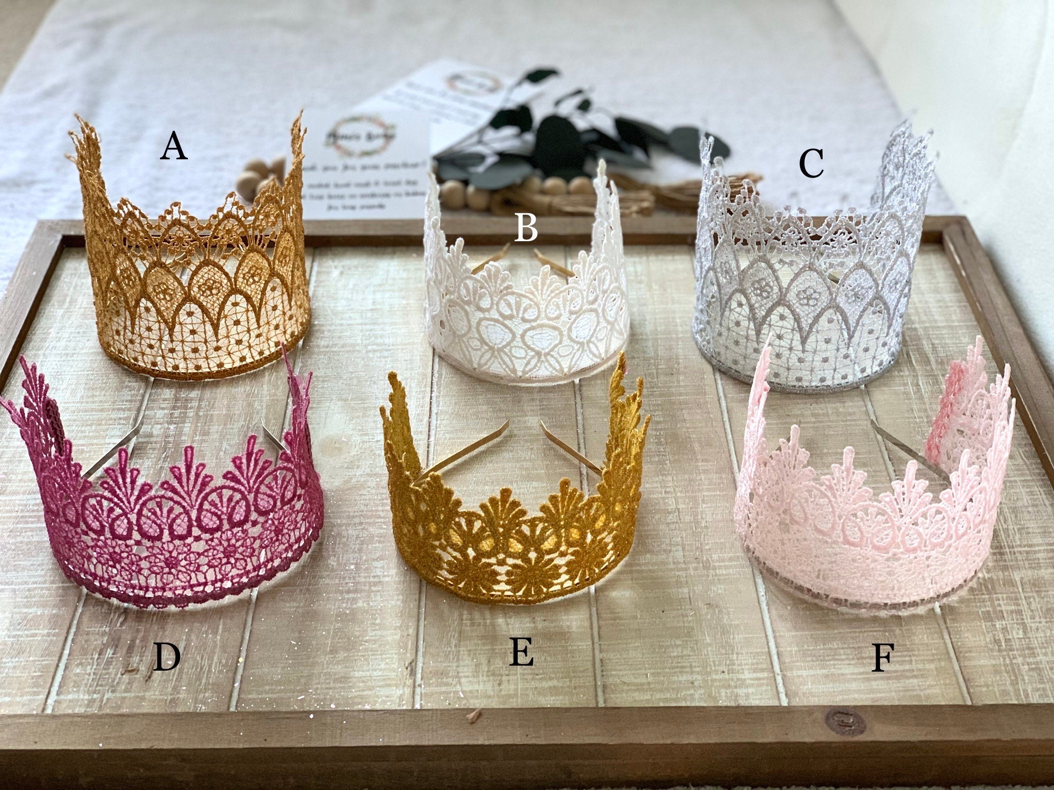 Crowns Adult Birthday Crowns Bachelorette Crowns Lace - Etsy