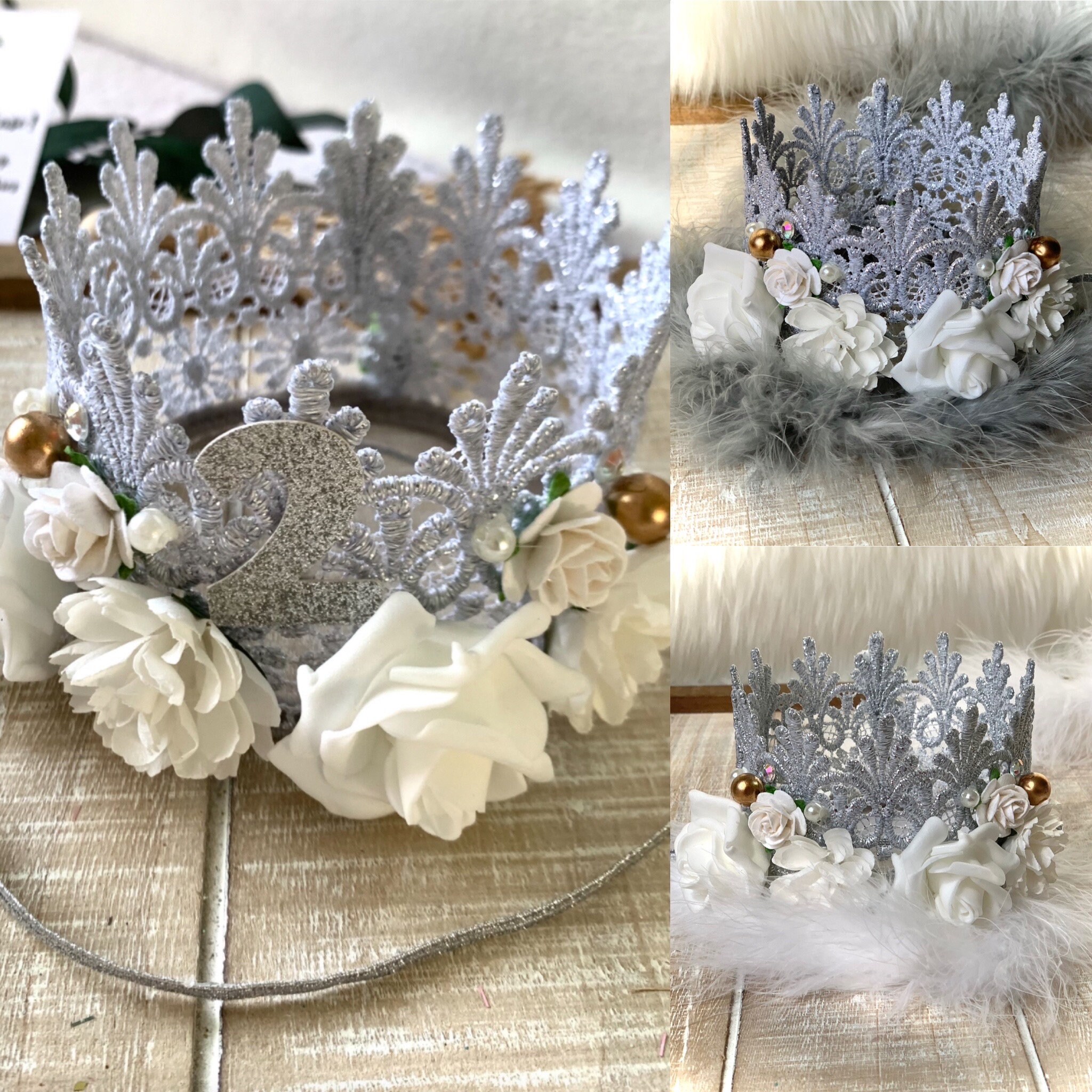 Crowns for Baby, Cake Smash Crowns, Crowns for Boys, Lace Crowns ...