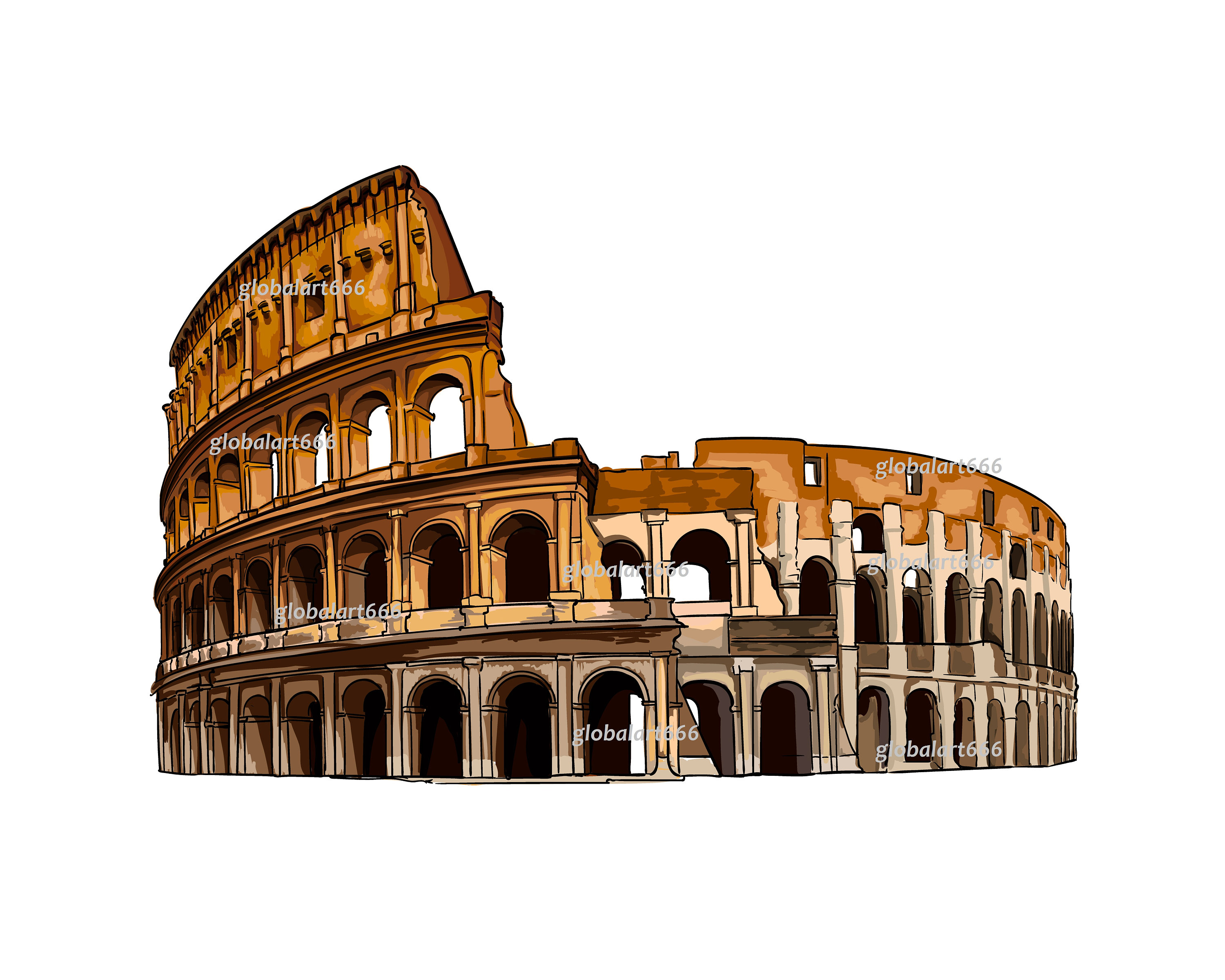 Rome Svg Png Ancient Rome Jpg Ancient City Italy - Etsy
