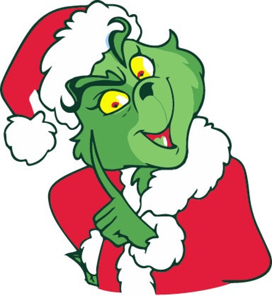 Grinch Pointy Finger SVG & PNG, SVG Download, Svg for Cricut Design ...