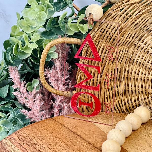 Delta Sigma Theta Sorority License Plate - Etsy