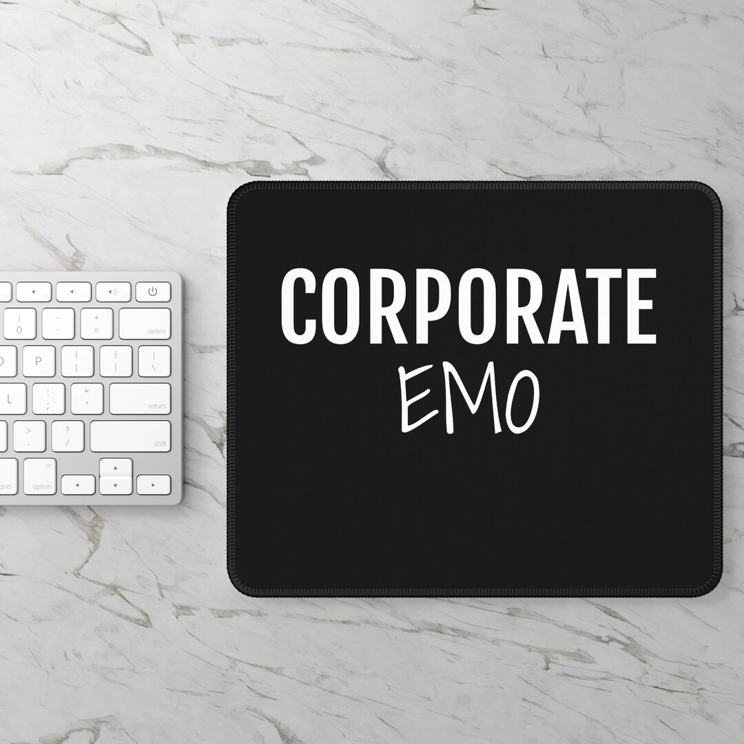 CORPORATE EMO Computer/ Gaming Mouse Pad - Etsy