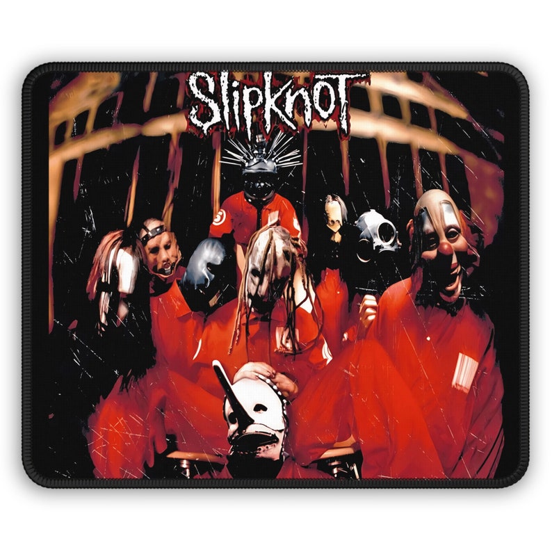 Slipknot Black Metal Mouse Pad Heavy Metal Band Merchandise & Gaming ...