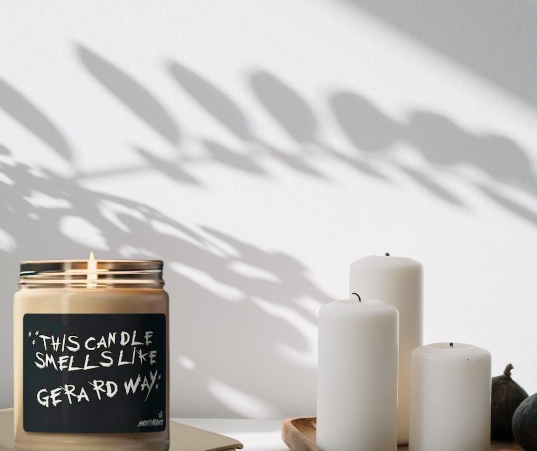 Embrace the Emo Essence: Gerard Way Scented Candle for Your Soulful ...