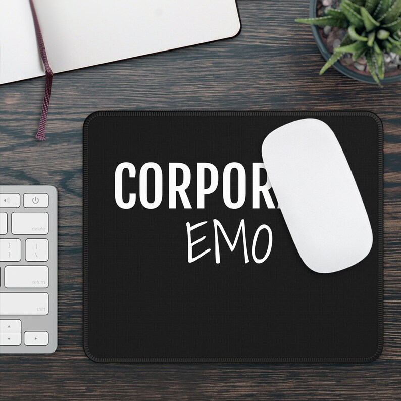 CORPORATE EMO Computer/ Gaming Mouse Pad - Etsy