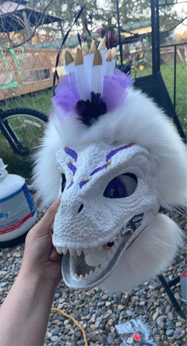Dino Fursuit Head Read Description - Etsy