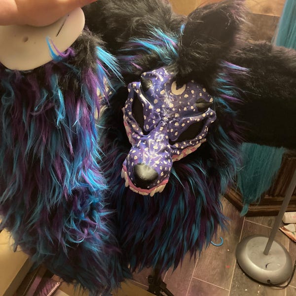 Skulldog Fursuit - Etsy
