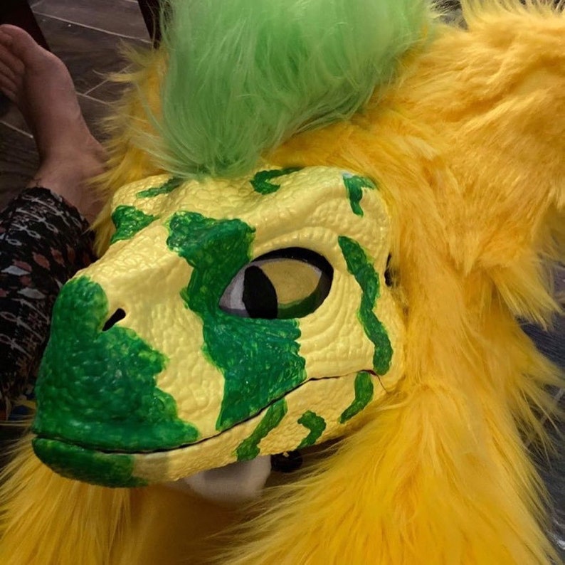 Dino Fursuit Head Read Description - Etsy