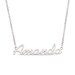 Large Script Name Necklace in Stainless Steel - Etsy