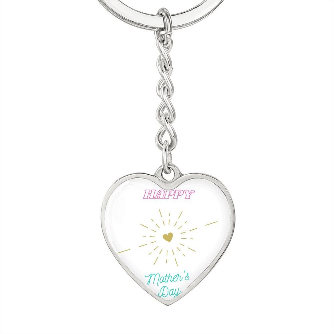Happy Mother's Day Key Chain - Customizable - Etsy