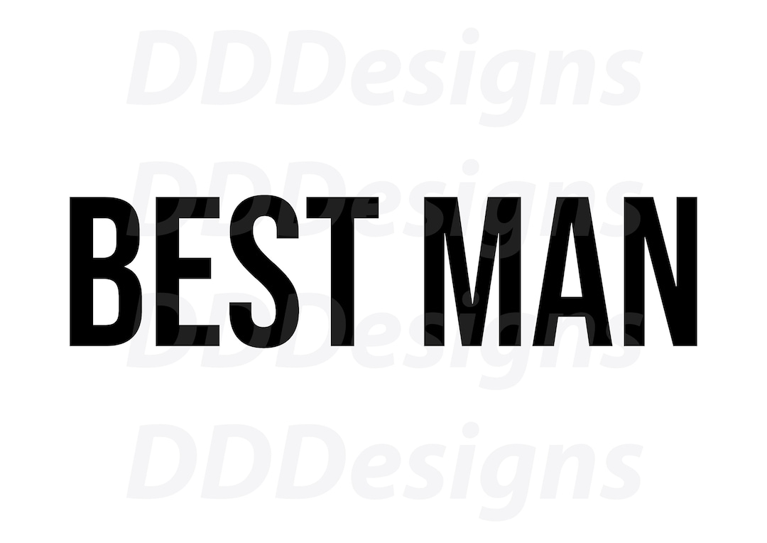 Best Man T-shirt Design - Etsy