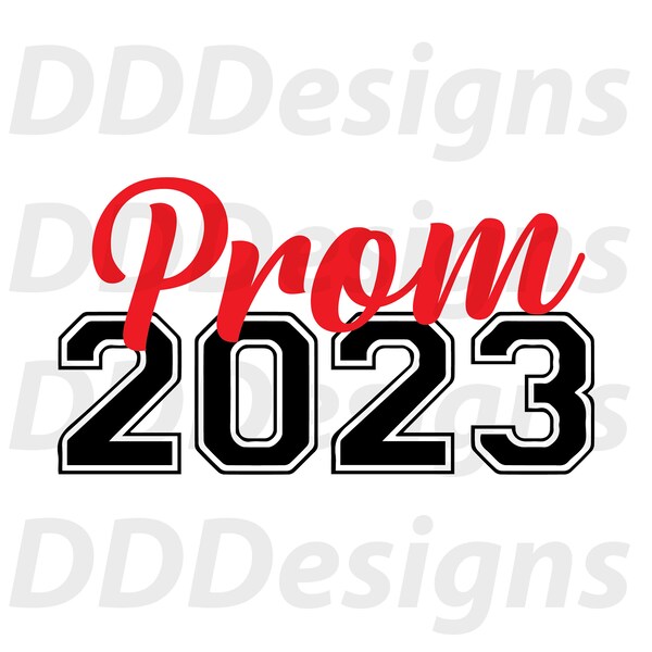 Prom 2023 Svg - Etsy