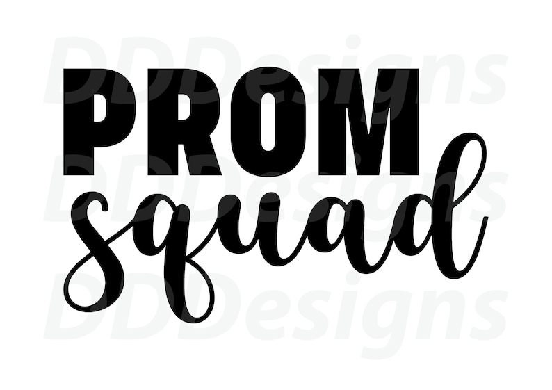 Senior Prom Squad Design 2024 - Etsy