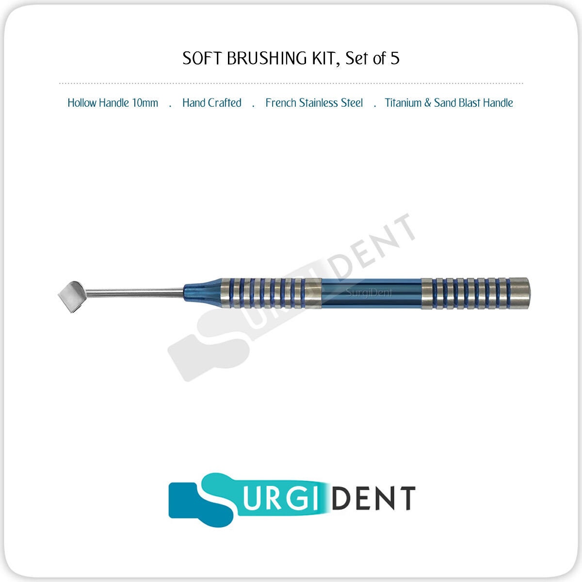 Soft Brushing Kit Dental Instruments set of 5 - Etsy