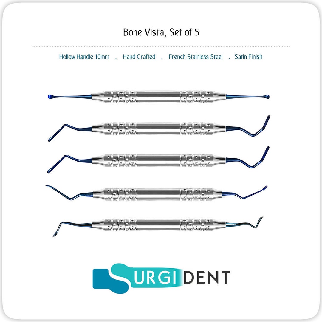 Vista Tunneling Procedure Titanium Implant Dental Instruments *set of 5 ...
