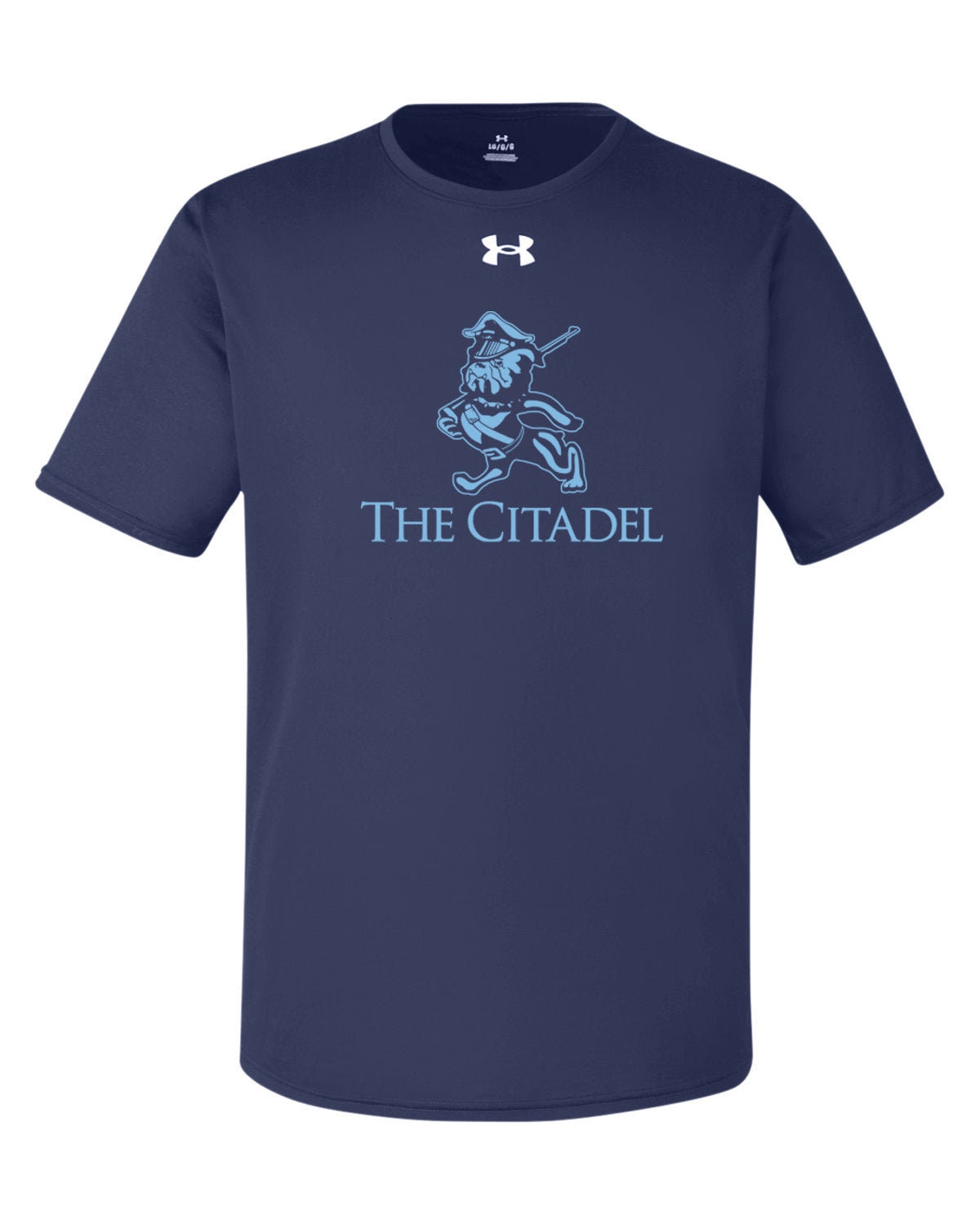 The Citadel, Marching Bulldog Under Armour Men's Team Tech T-shirt - Etsy