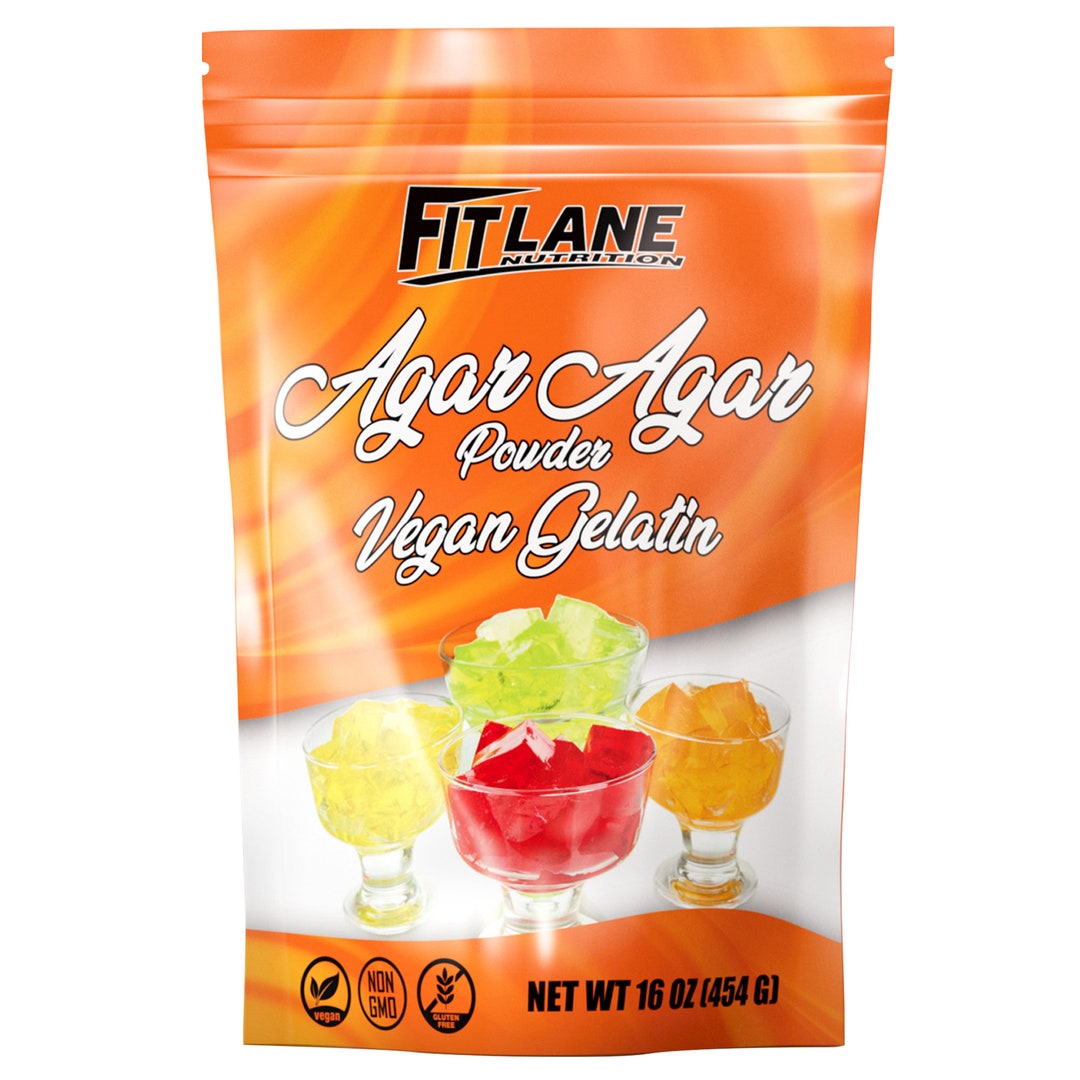 Agar Agar Powder. Vegan (vegetarian) Gelatin. Non GMO, Gluten Free and ...