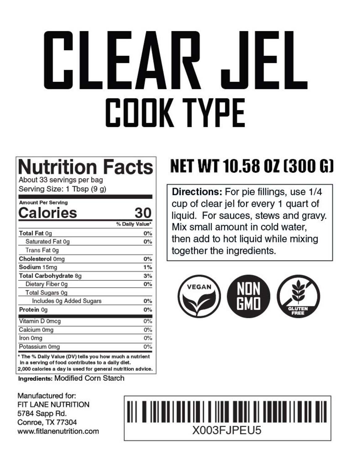 Clear Jel Cook Type Powder for Canning Cooking and Pie - Etsy