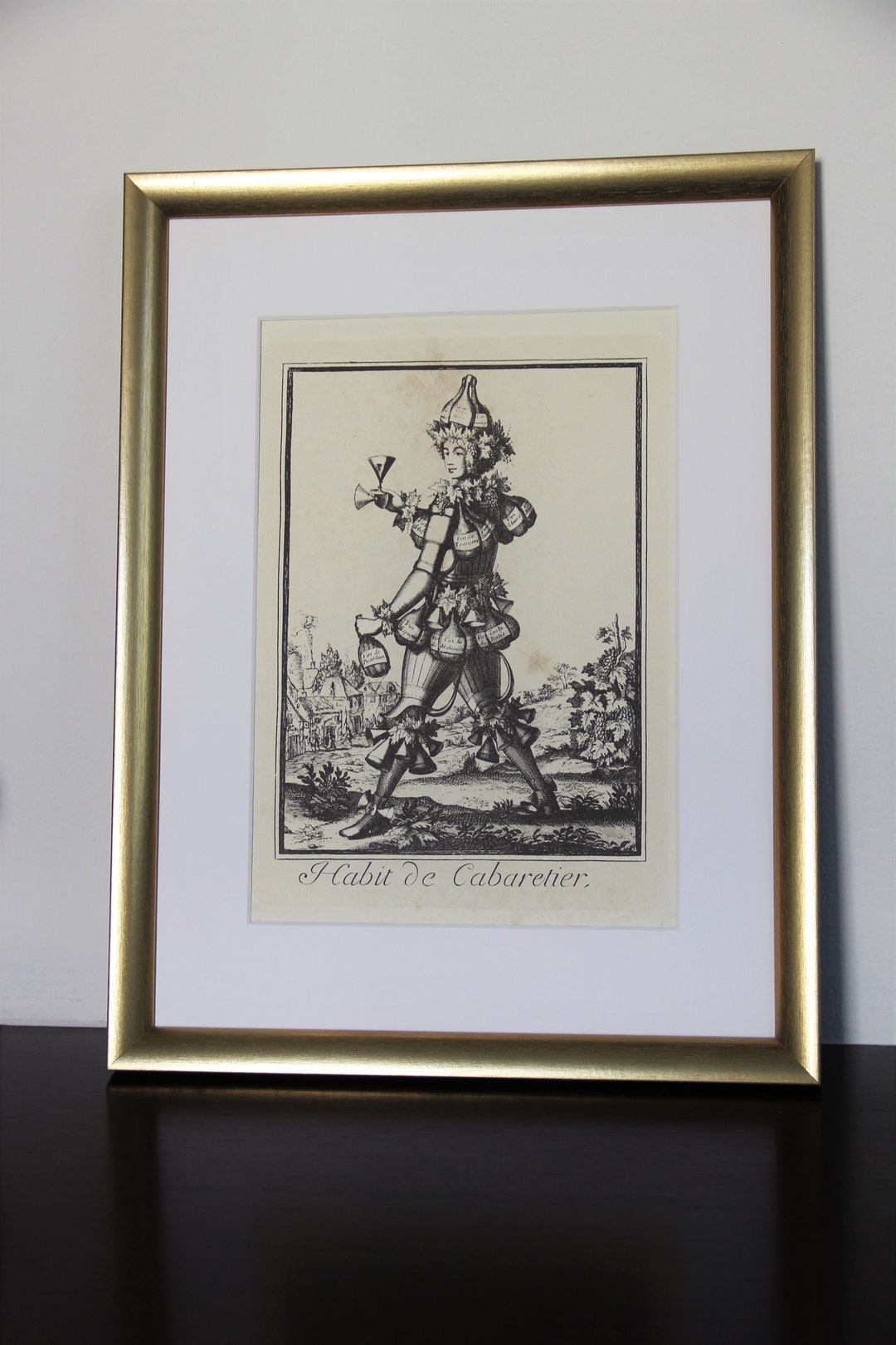 Habit De Cabaretier. Vintage Print (1980s), Printed Copy of Famous ...