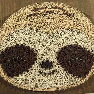 Sloth String Art. Small Artwork for Children. Fun Unique Style of Art ...