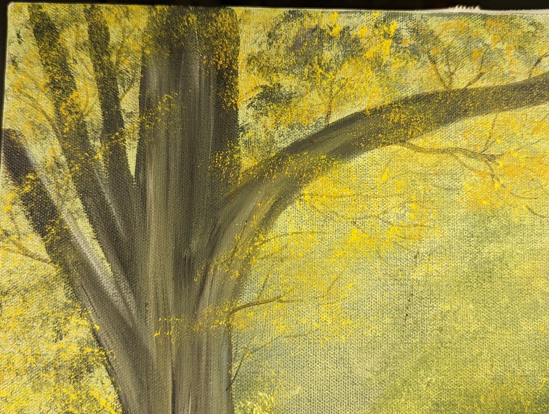 Impressionist Oil or Acrylic Landscape Painting on Stretched - Etsy