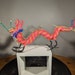 Chinese Dragon Wireframe Sculpture. Posable Multicolored Asian Dragon ...